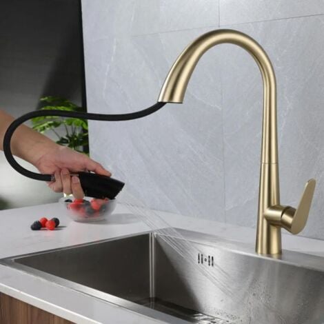 Kitchen Faucet REA Ross Brush Gold