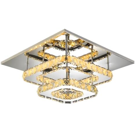 Ceiling LED Lamp Chandelier TOOLIGHT APP409-C Cristal 2-light points ...