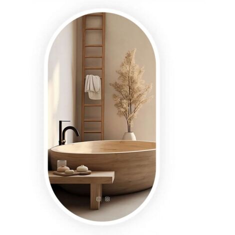 Mirror LED EGj 50x90 cm