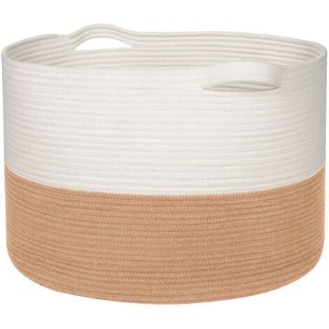 Natural boho-style basket 322162