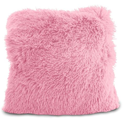 Fluffy pillowcase Elmo 40x40 Light Pink