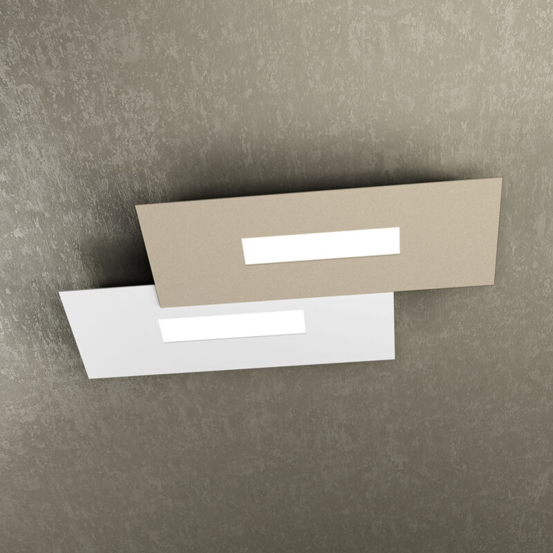 WALLY APPLIQUE-PLAFONIERA 2 LUCI(COMPOSTO DA 1138-40-BI+1138-40-SA ...