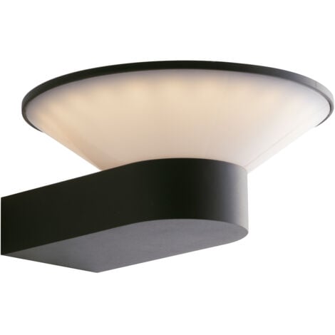 APPLIQUE LED WIZARD ANTRACITE 10W 400LM RGB+CCT IP54 WIFI 20,4X8,7CM