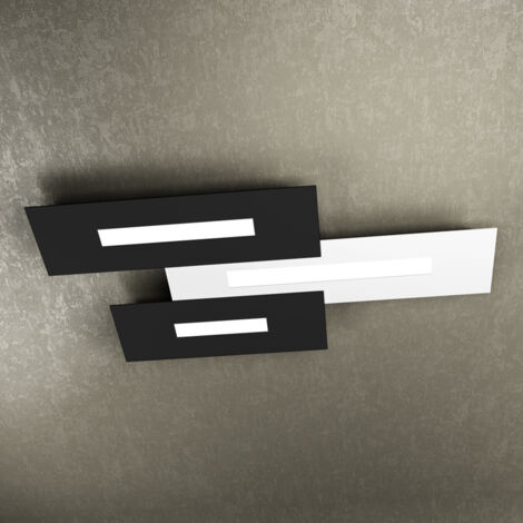 WALLY APPLIQUE-PLAFONIERA 3 LUCI (COMPOSTO DA 1138-40-NE+1138-50-NE+ ...