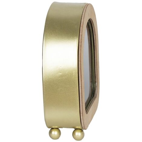 Signes Grimalt Horloge de table Horloges de table Ovale Écru - 16x15x5cm