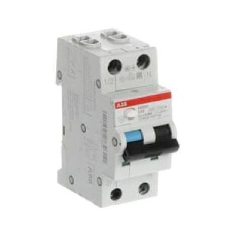 Interruttore magnetotermico differenziale abb 1p+n curva c 16a - ds201c16a30