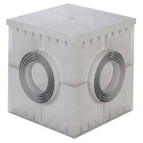 Pozzetto con coperchio vario 55x55cm grigio - pc5555