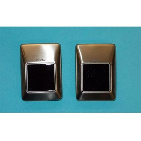 Faac coppia fotocellule inox ampia portata xp30 7851051