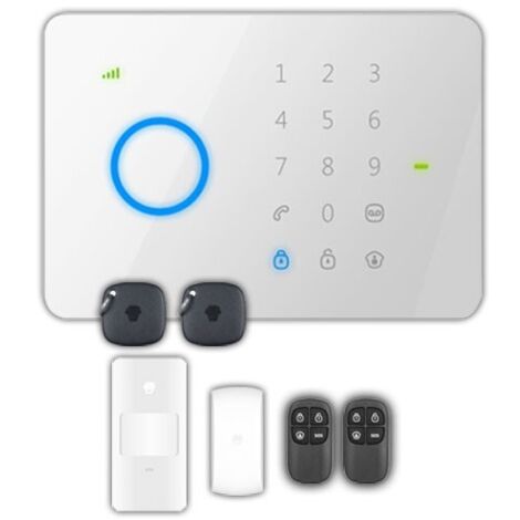 Chuango kit allarme gsm senza fili con tastiera touch g5 g5plus