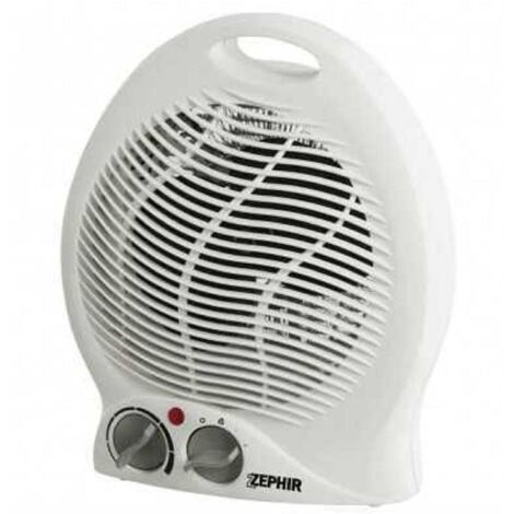 Termoventilatore zephir 1000/2000w 230v bianco - ztrm1