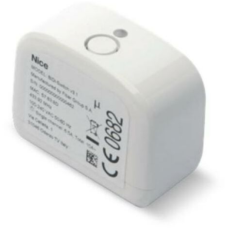 Interfaccia nice bidi- switch mono e bidirezionale per la gestione di luci e carichi elettrici ...