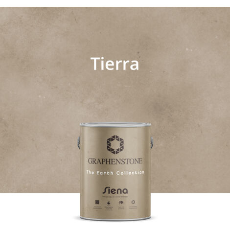 Pintura Ecológica INTERIOR Efecto LIMEWASH Base Cal SIENA Color TIERRA 4L