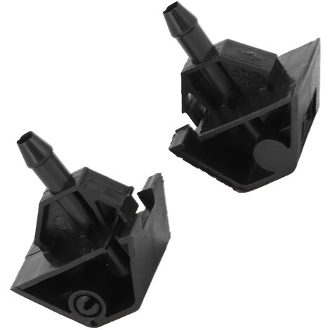Jeffergarden Paire de buses de lave-glace avant 28932-JD000 ABS noir de ...