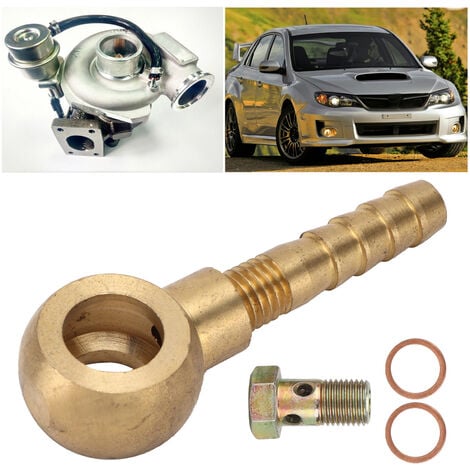 Jeffergarden Kit de Boulon Banjo pour Liquide de Refroidissement Turbo, Jeu de Boulons de ...