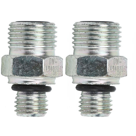 Jeffergarden 2 pièces connecteurs d'alimentation en huile Turbo Joint ...
