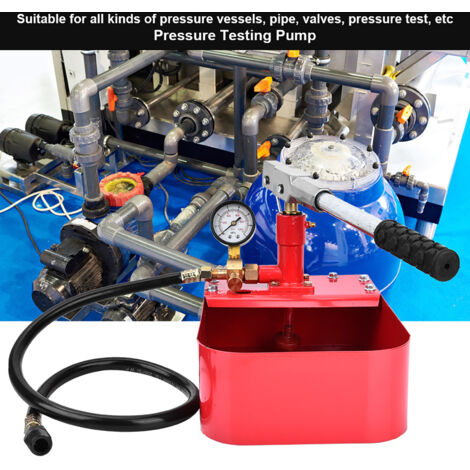 Jeffergarden Pompe d épreuve, Pompe d'essai hydrostatique 1000PSI 7MPa ...