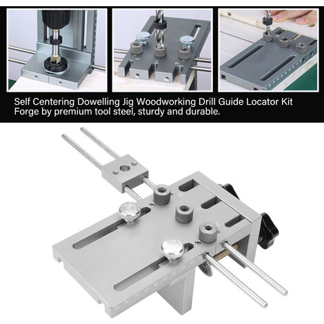 Jeffergarden 6/8/10/15mm Gabarit de Percage, 3 en 1 Kit de Localisation ...