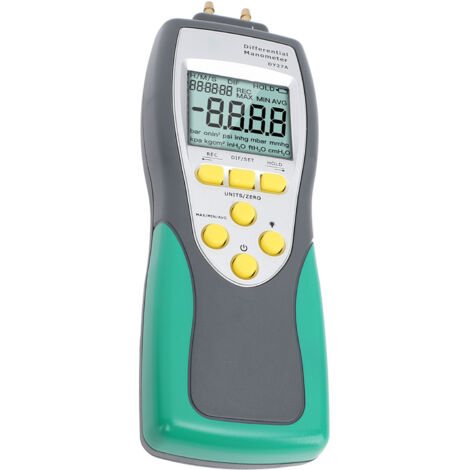 Jeffergarden Manomètre numérique 2,413 bars, haute précision, mesure ...