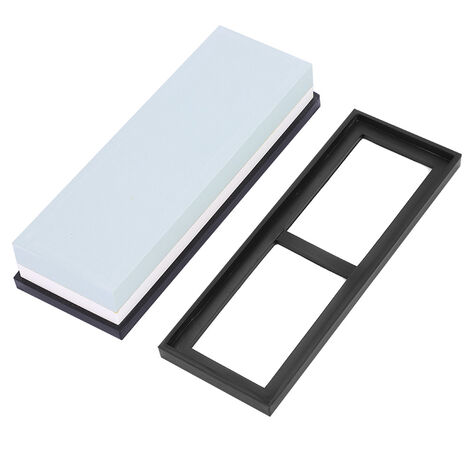 Jeffergarden Pierre à eau à aiguiser les grains 1000/4000, double pierre à aiguiser les couteaux ...