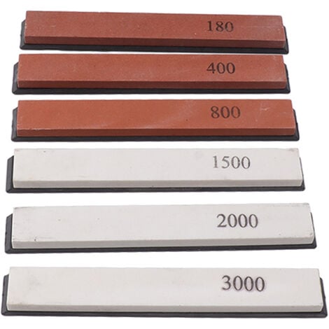 Jeffergarden Pierre à aiguiser,Pierre à aiguiser les couteaux professionnelle, Base intégrée ...