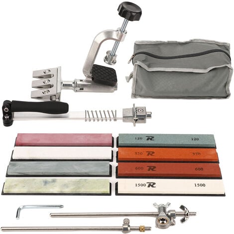 Jeffergarden Pierre à aiguiser,Kit d'afftage de couteaux, pierre à aiguiser professionnelle ...