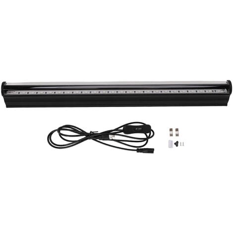Jeffergarden Tube de lumière noire UV LED UVA 380 à 400nm, longueur 29cm, 5V, barre de lumière ...