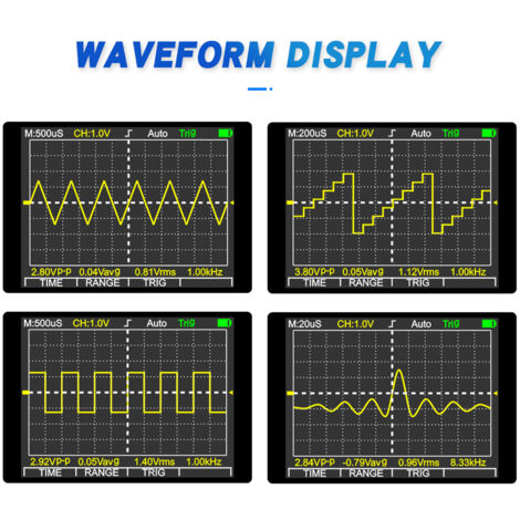 Jeffergarden Oscilloscope numérique graphique intelligent ET828Pro 2 en ...