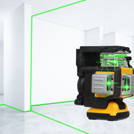 Jeffergarden 12-Wire 3D Horizontal Self Leveling 100 ft. Outdoor Rugged ...