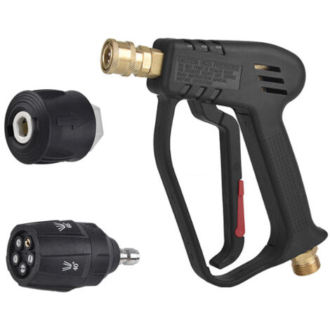 Jeffergarden Pressure Washer Short Gun, 4000 PSI Power Gun with 5-in-1 ...