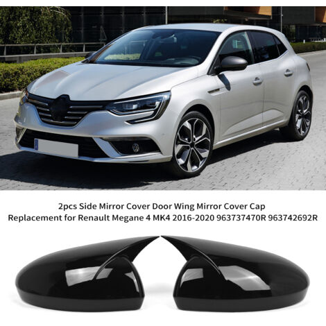 Jeffergarden Lot de 2 coques de rétroviseur pour Renault Megane 4 MK4 ...