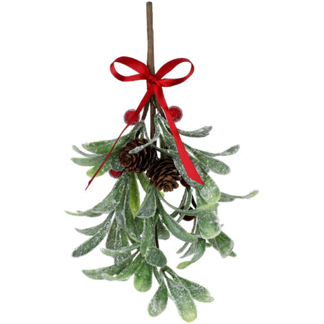 Jeffergarden Décorations de Noël en gui artificiel