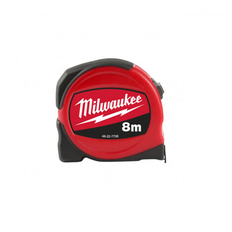 Milwaukee 48227708 Mètre ruban Slim/Compact - 8m - 25mm