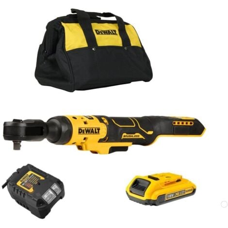 Dewalt DCF513D1-QW Clé à cliquet sans fil 3/8" 18V - 1 x 2.0Ah batterie + chargeur en sac