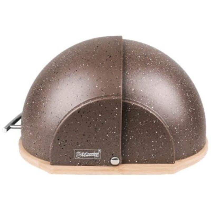 Boîte à pain ovale MR-1678G-BROWN MAESTRO