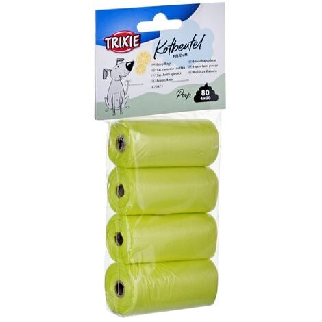 TRIXIE parfum citron 23473 - sacs à selles - 4x20 pièces