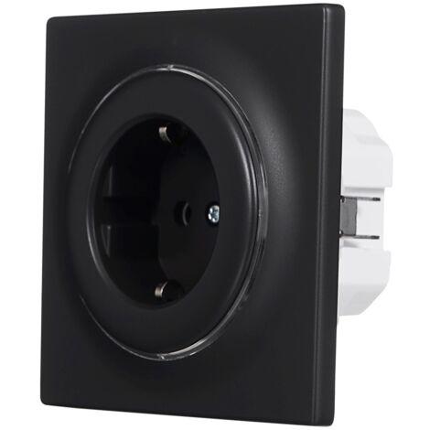 Fibaro FGWOF-011-8 prise de courant Type F Noir