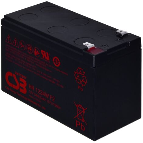 Batterie HR1234WF2 CSB 9Ah 12V