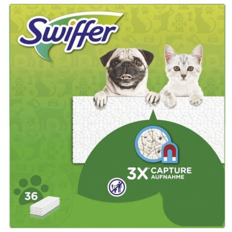 Lingettes Swiffer 36 recharges au délicieux citron/citron vert et orange