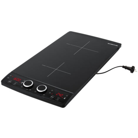Table de cuisson à induction 2 feux Inventum VKI3010Z 2900W noir