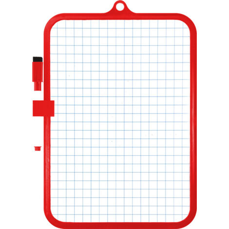 Tableau blanc Kangaro K-59001 18,5 x 26 cm avec marqueur/effaceur