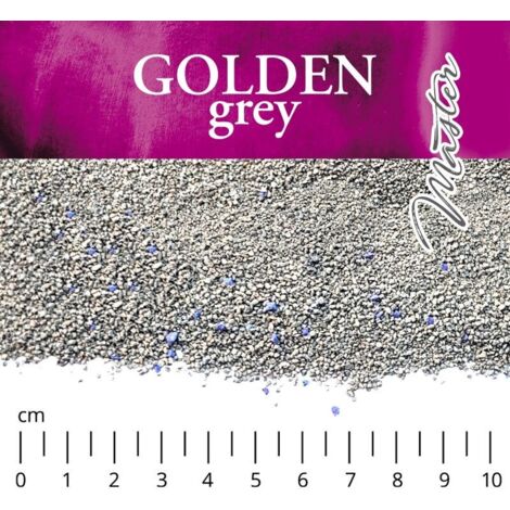 Litière bentonite Golden Grey Master pour chats, 7 kg