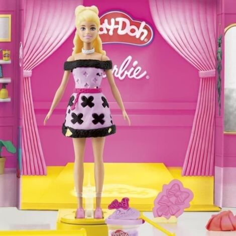 Play-Doh Barbie Défilé de mode, coffret de pâte a modeler, des 5 ans