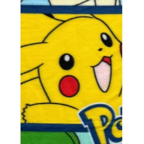 Plaid - POKÉMON - 8 Pokémon - 100 x 140 cm