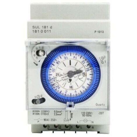 Interrupteur de minuterie mécanique analogique 110 V-220 V 24 heures ...