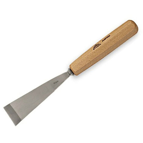 Stubai 10mm Straight Flat Wood Carving Gouge No.1 Sweep