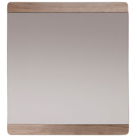 Specchio senza Cornice Malea, Vetro, Marrone, 65x70x4 cm