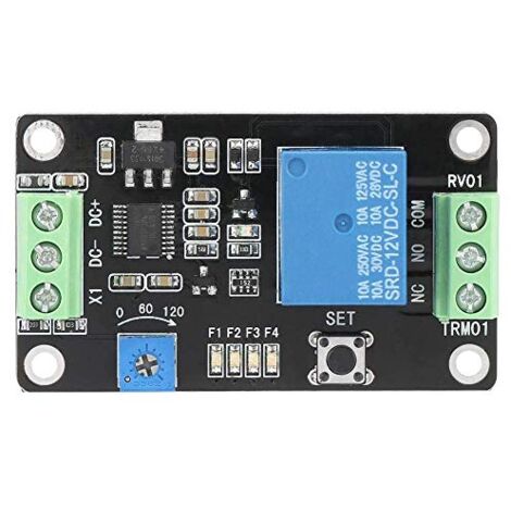 SJLERST TRM01 Retardateur Minuterie Relais Module Multifonctionnel ...