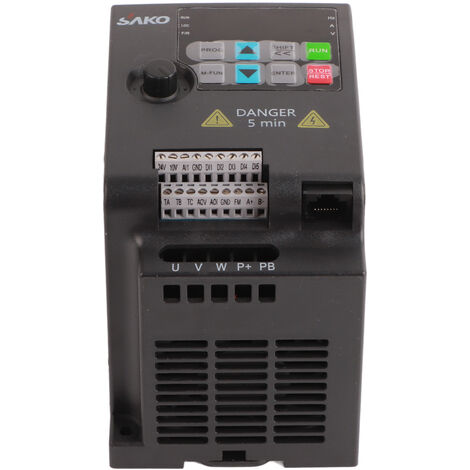 SJLERST Variateur de Frequence Variable 0.75 kW Convertisseur de Frequence, VFD Tension deEntree ...