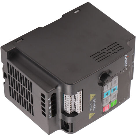 SJLERST Variateur de Frequence Variable 0.75 kW Convertisseur de Frequence, VFD Tension deEntree ...