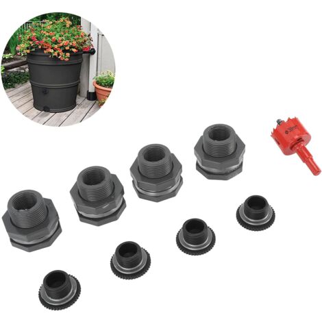 SJLERST Kit de Fixation de Cloison pour Baril de Pluie, Adaptateur de ...